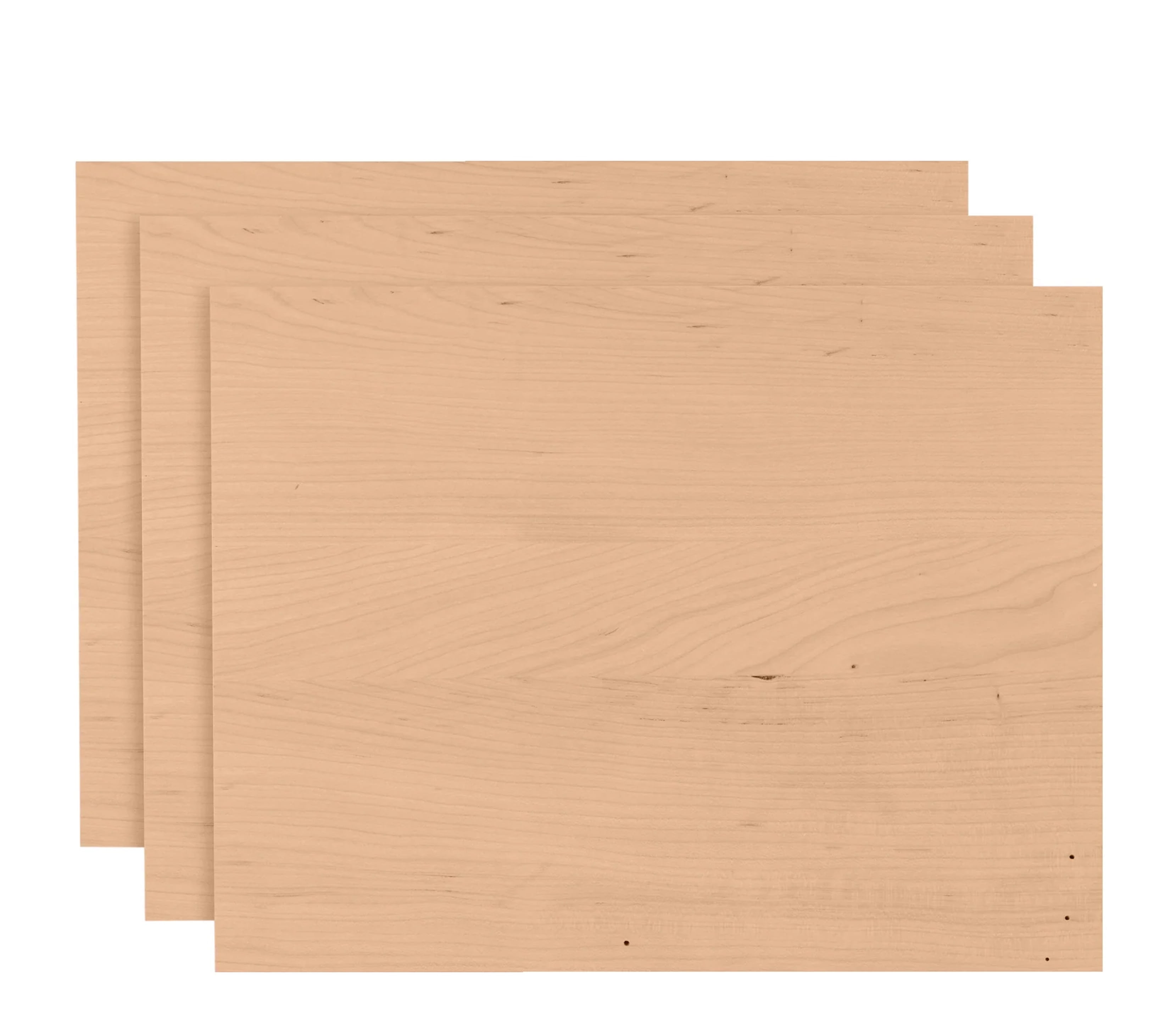 FOGGY BOTTOM WOODWORKS 0.75 X 11 X 14 EDGE GLUED CHERRY PANELS 3-PACK ...