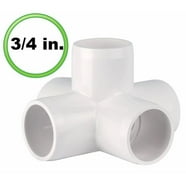 Adjustable Joint Fitting 1" 3-Way - Furniture Grade PVC Fitting ...