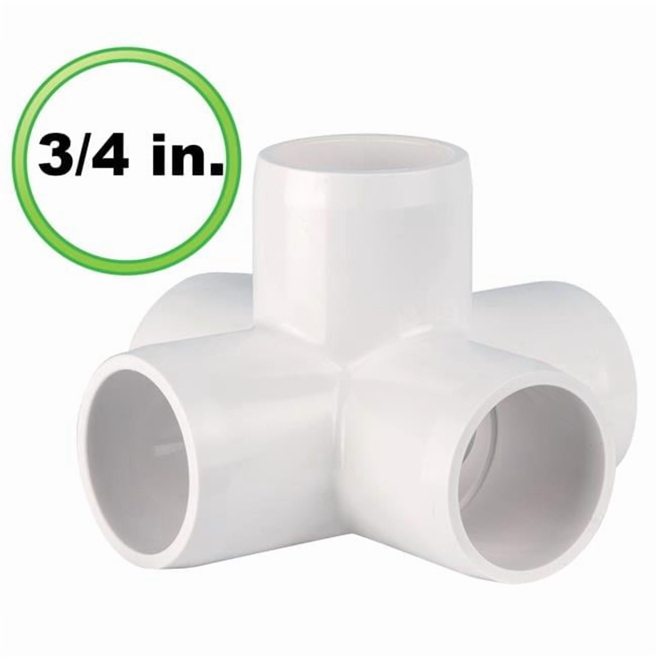 0.75 in. 5 Way x PVC Pipe Fitting - Walmart.com
