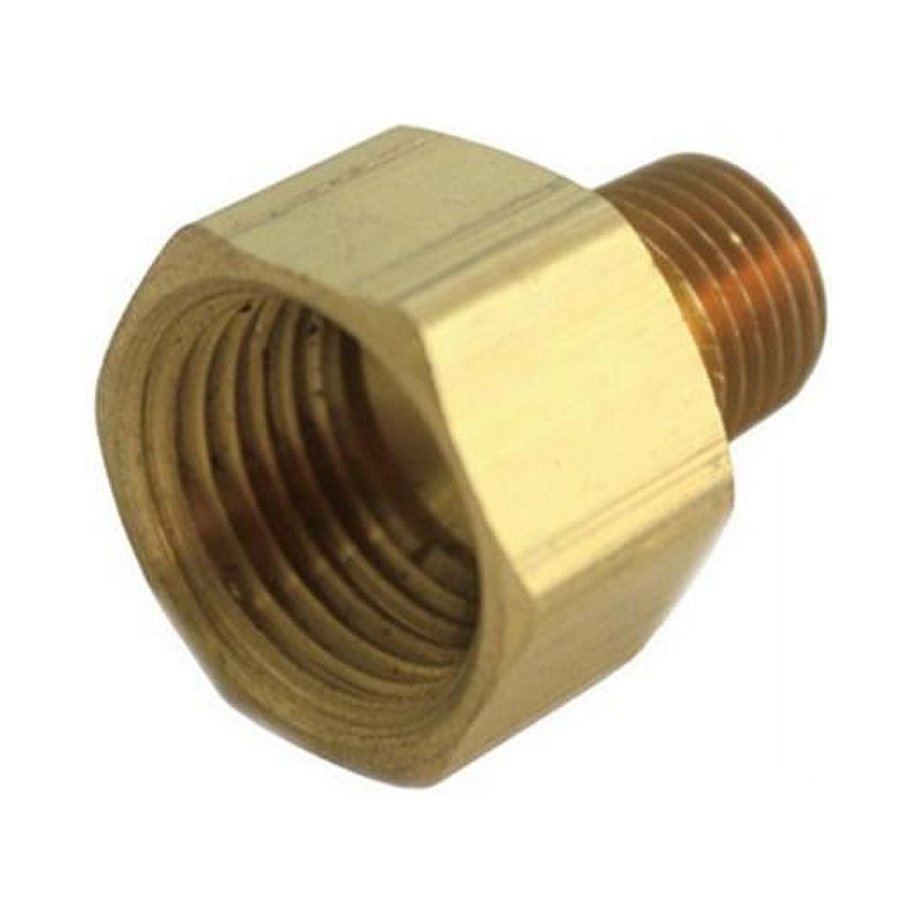 0.75 in. FPT x 0.5 in. MPT Pipe Reducer in Lead Free Yellow Brass ...