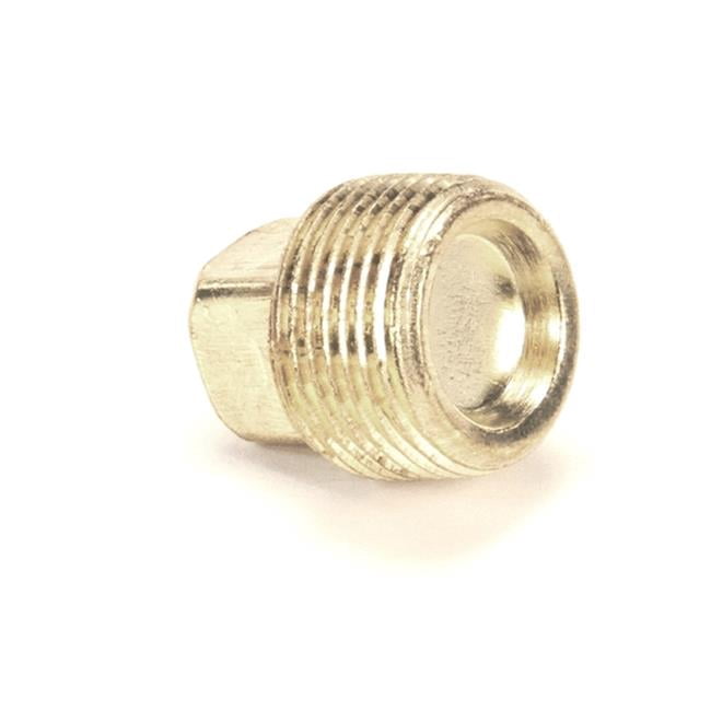 0.75 in. NPT Brass Plug - Walmart.com