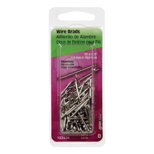 0.75 x 17 in. Stainless Brad - Walmart.com