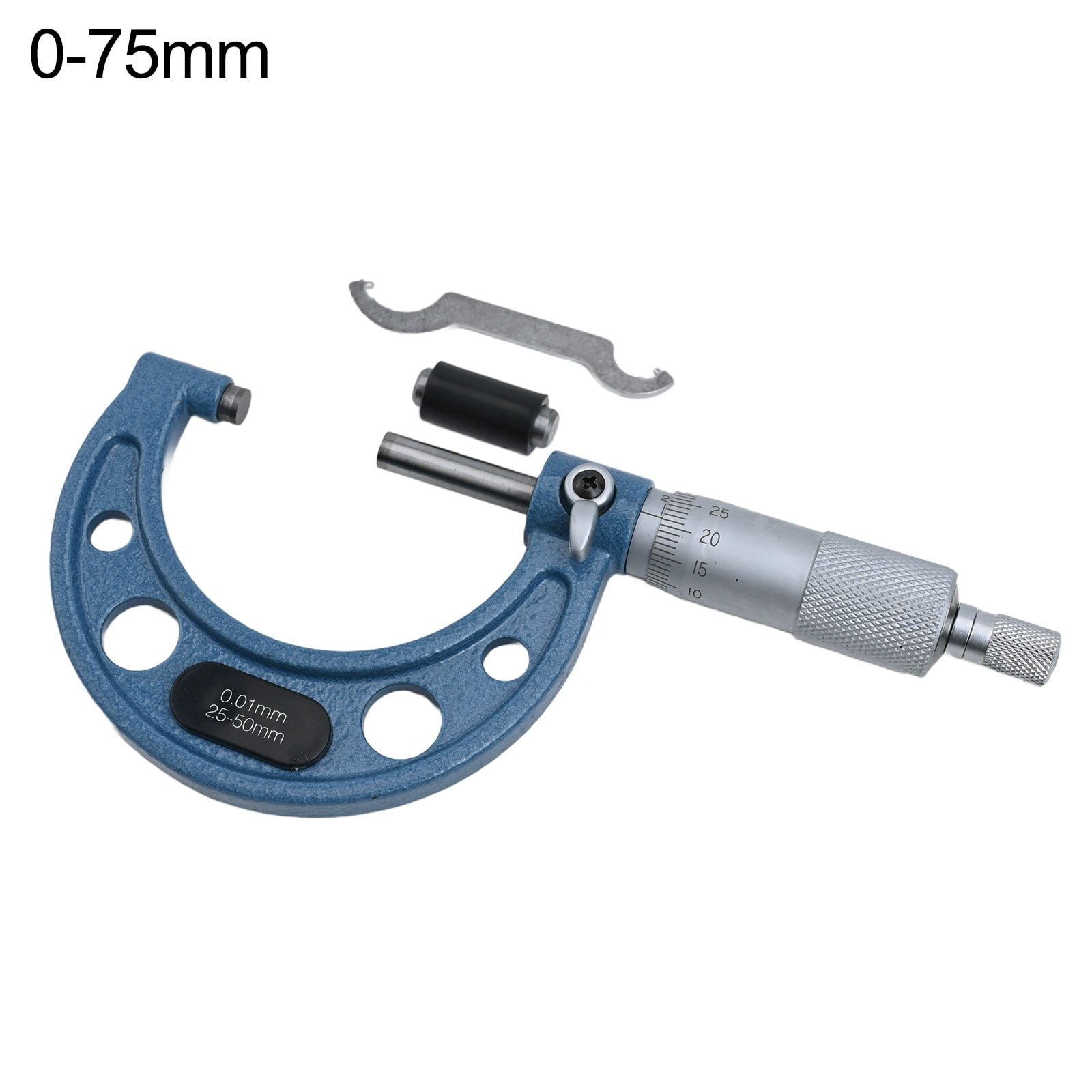 0-75Mm Outer Diameter Micrometer High-Precision Thread Scale Micrometer ...