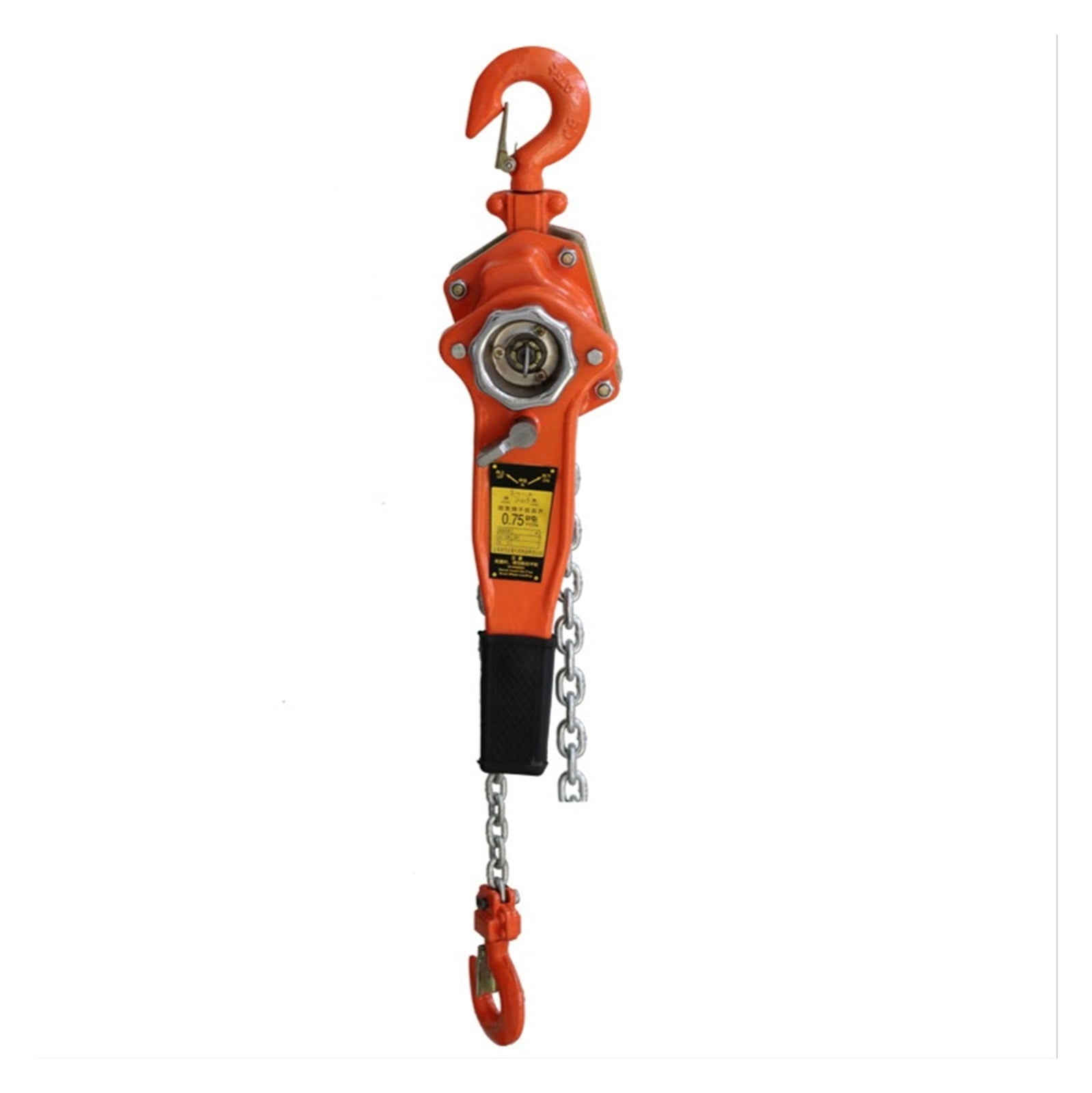 0.75T Mini Hand Chain Hoist Manual Chain Block Lifting Ratchet Hoist ...