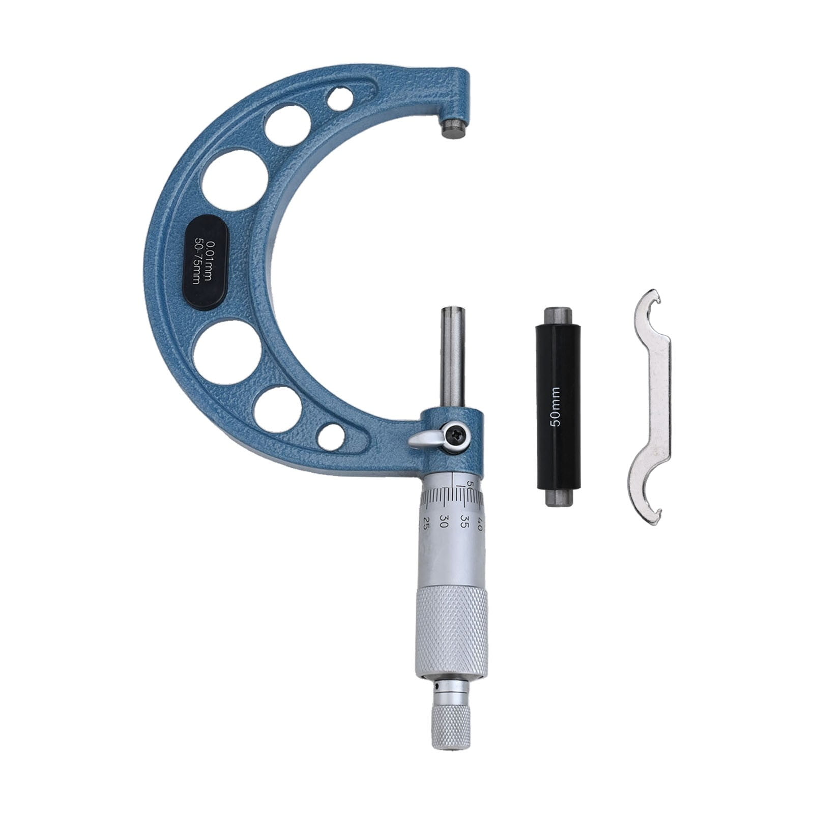 0-75mm Outer Diameter Micrometer High-Precision Thread Scale Micrometer ...