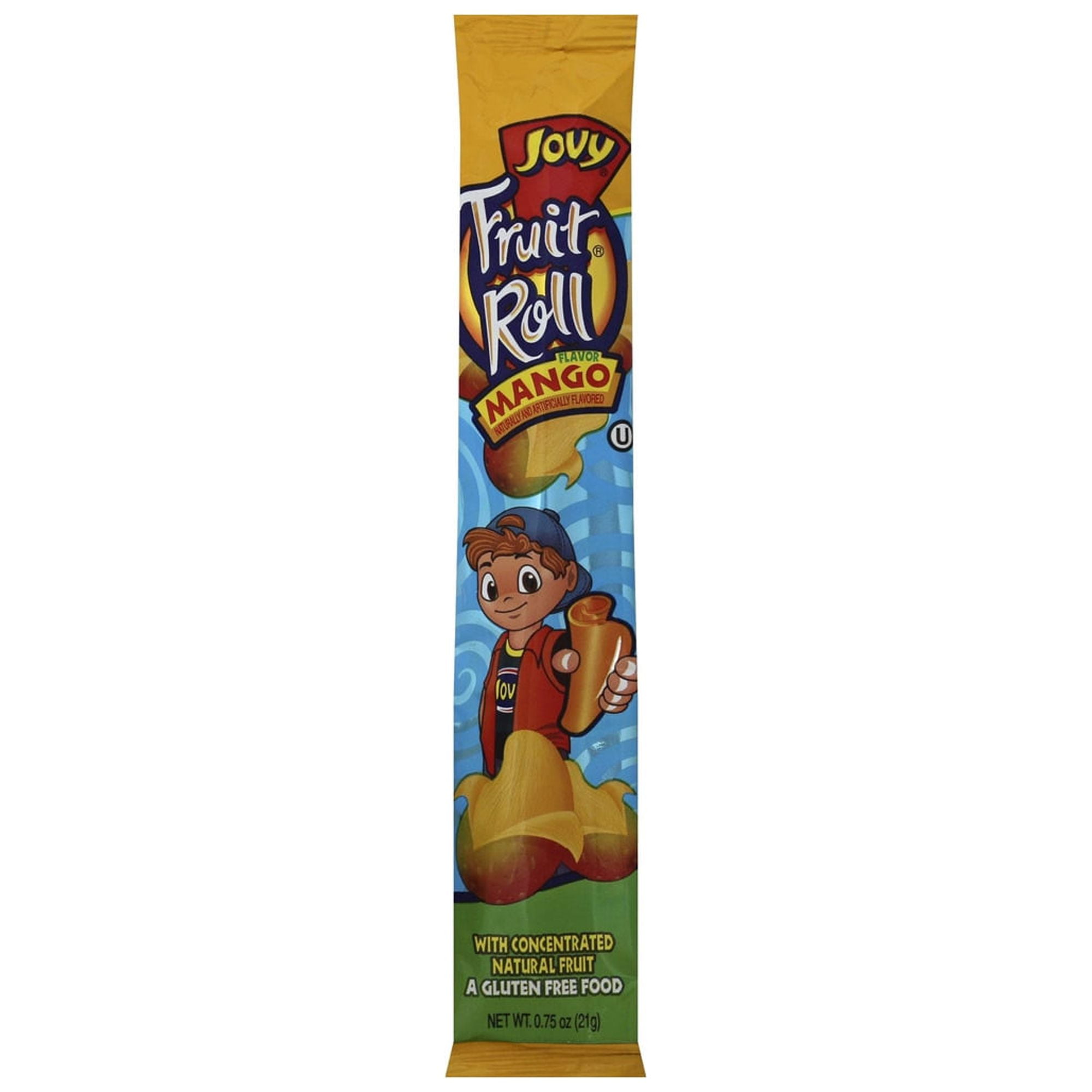 0.75oz Jovy Fruit Roll Snack, Mango (Pack of 3) - Walmart.com