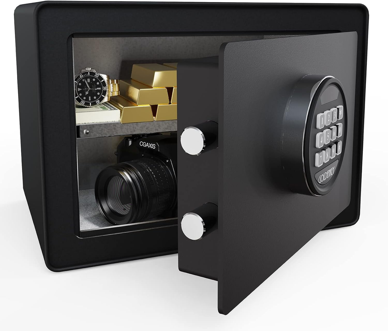 (0.77 Cu.Ft) Digital Security Safe and Lock Box,Small Safe box for ...