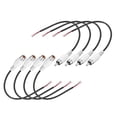 0.7FT RCA to Bare Wire Speaker Cable, 22AWG Replacement White RCA Male ...