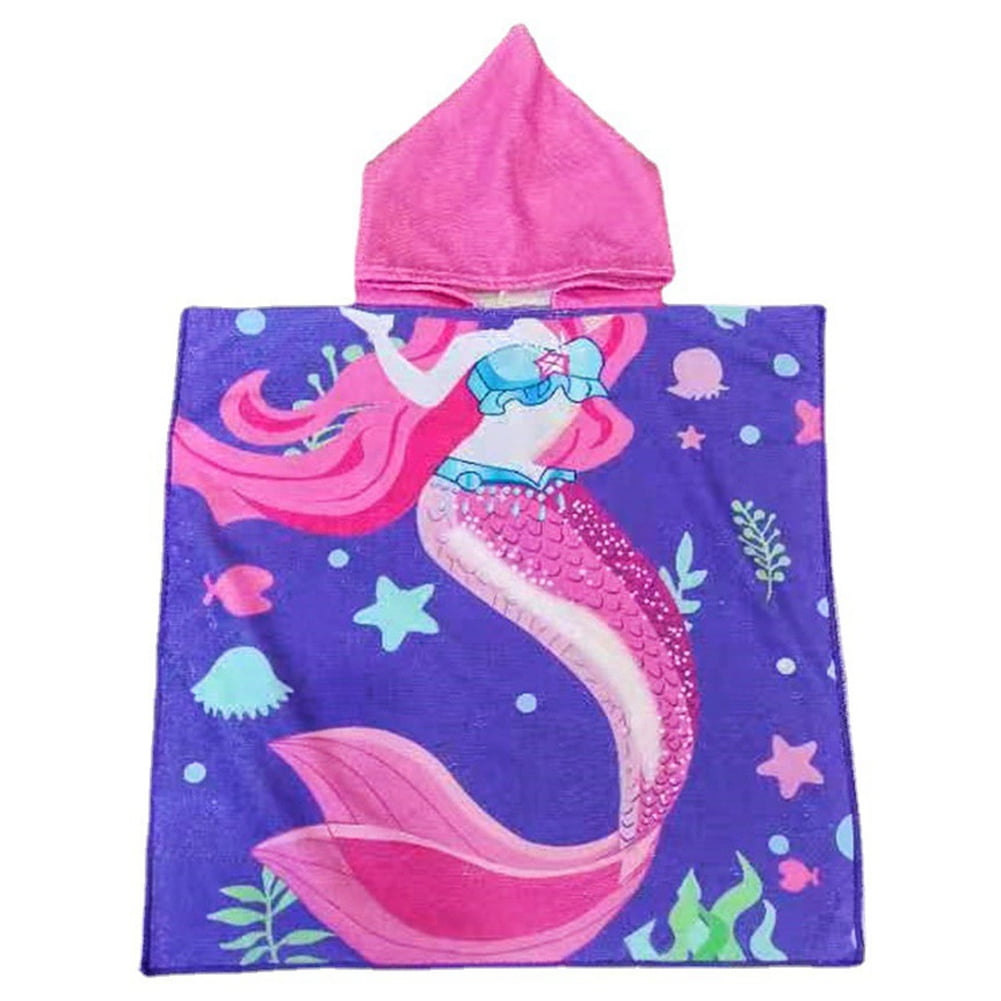 0-7T Beach Towel with Hood Boys Girls Hooded Towels Bath Robe for ...