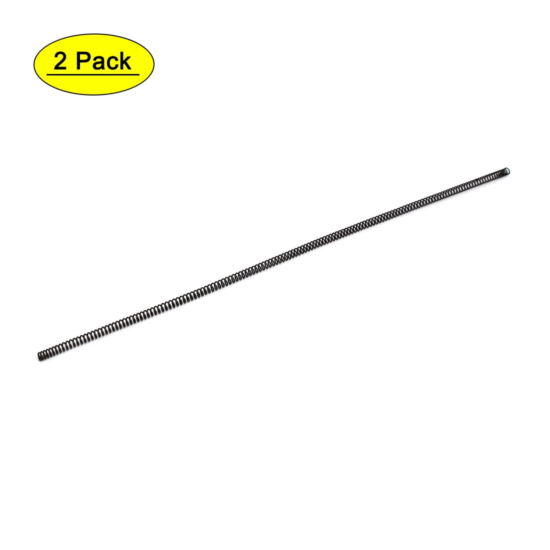 0.7mmx4.5mmx305mm Manganese Steel Compression Springs Black 2pcs ...