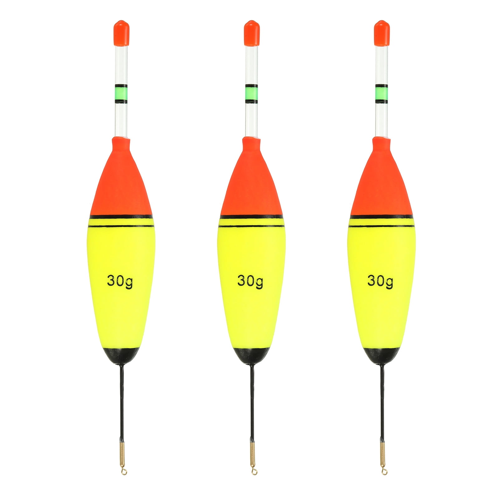 0.7oz Fishing Glowing Bobbers with Swivel EVA Fishing Float without ...