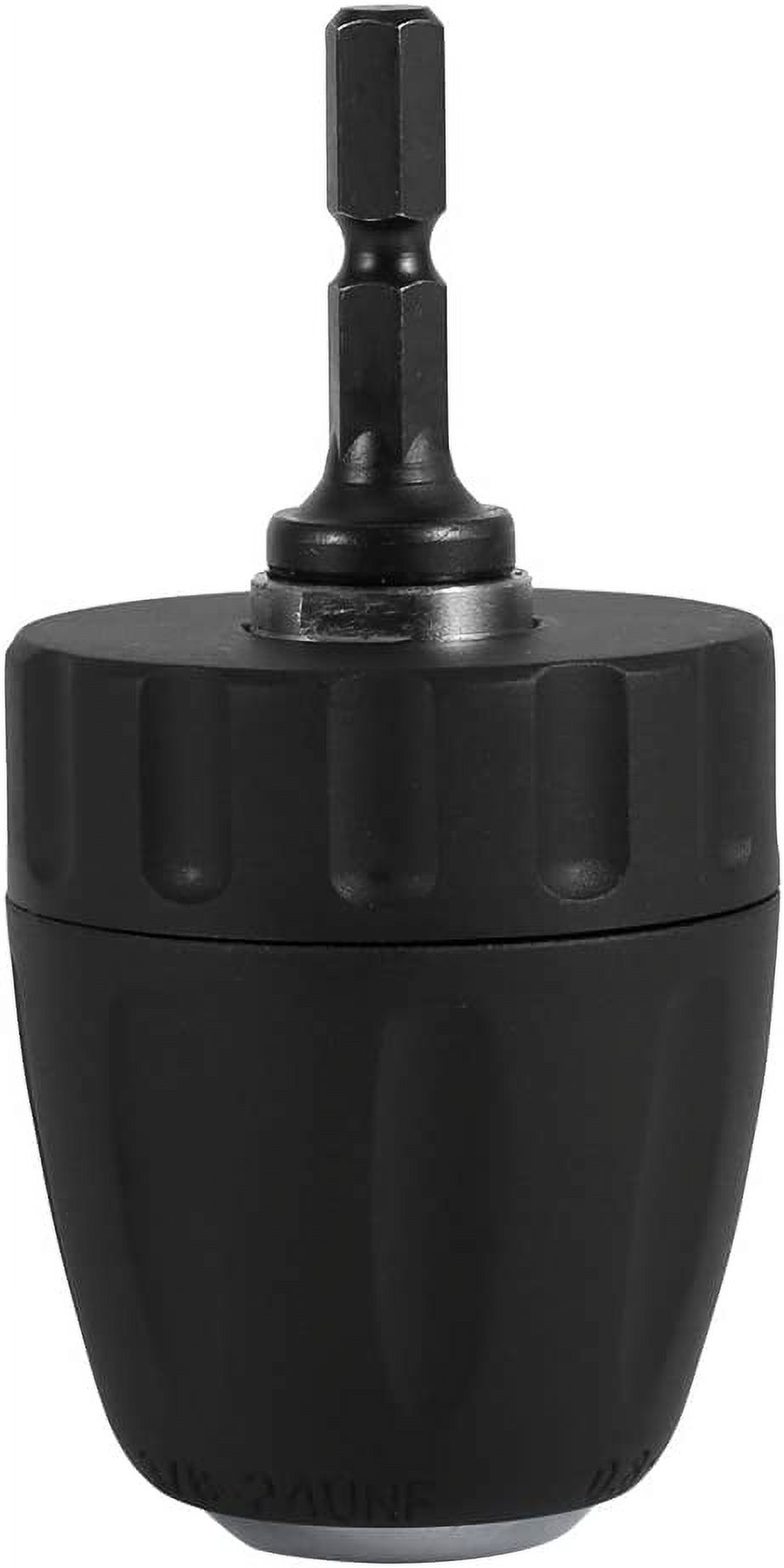 0.8-10mm 3/8"-24UNF Keyless Drill Chuck with 1/4" Hex Socket Holder ...