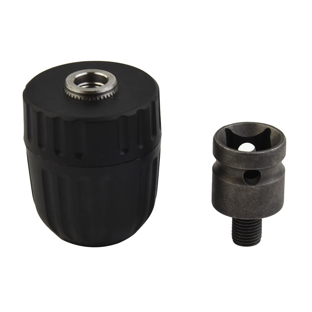0.8-10mm Keyless Drill Chuck Black Hex Shank/SDS/Socket 3/8\\\"- 24UNF ...