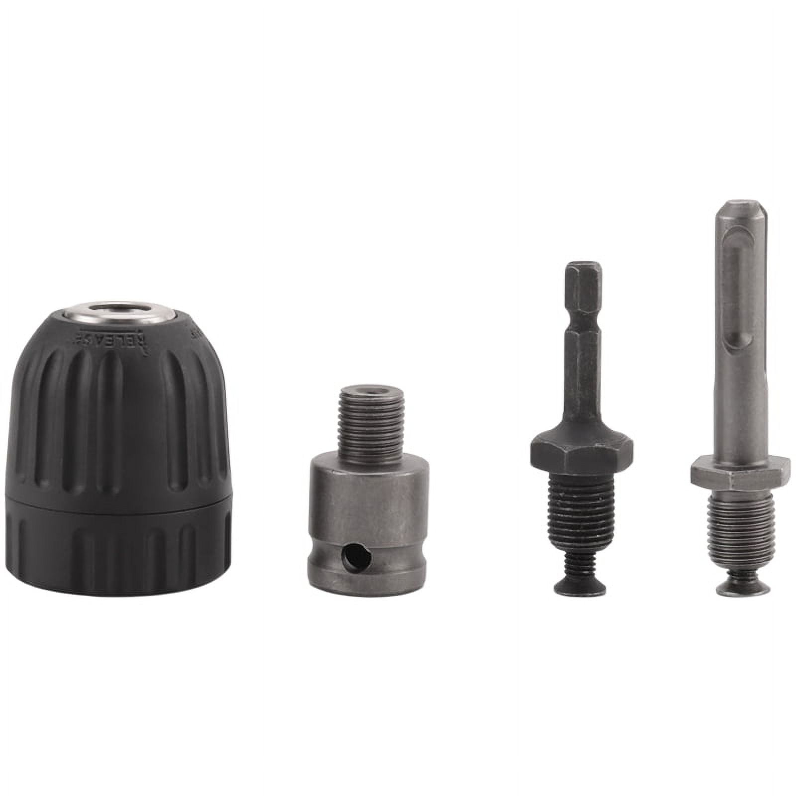 0.8-10mm Precise Keyless Drill Chuck Converter 3/8Inch- 24UNF Thread ...
