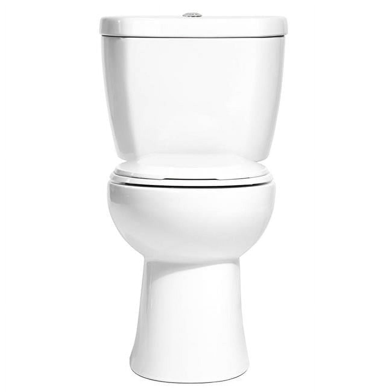 0.8 GPF The Original Round Floor Mount Toilet Bowl, White - Walmart.com