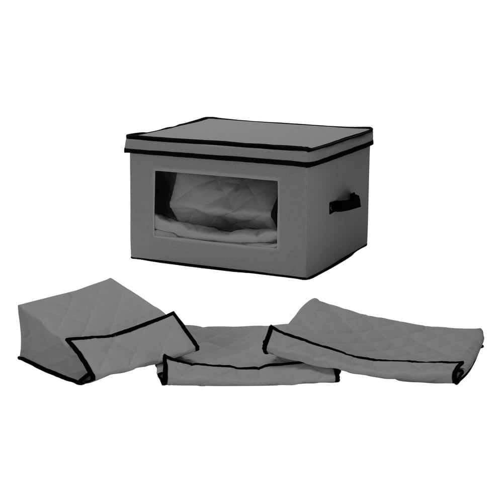 0.8 Gal. Large Serveware Storage Box in Gray - Walmart.com