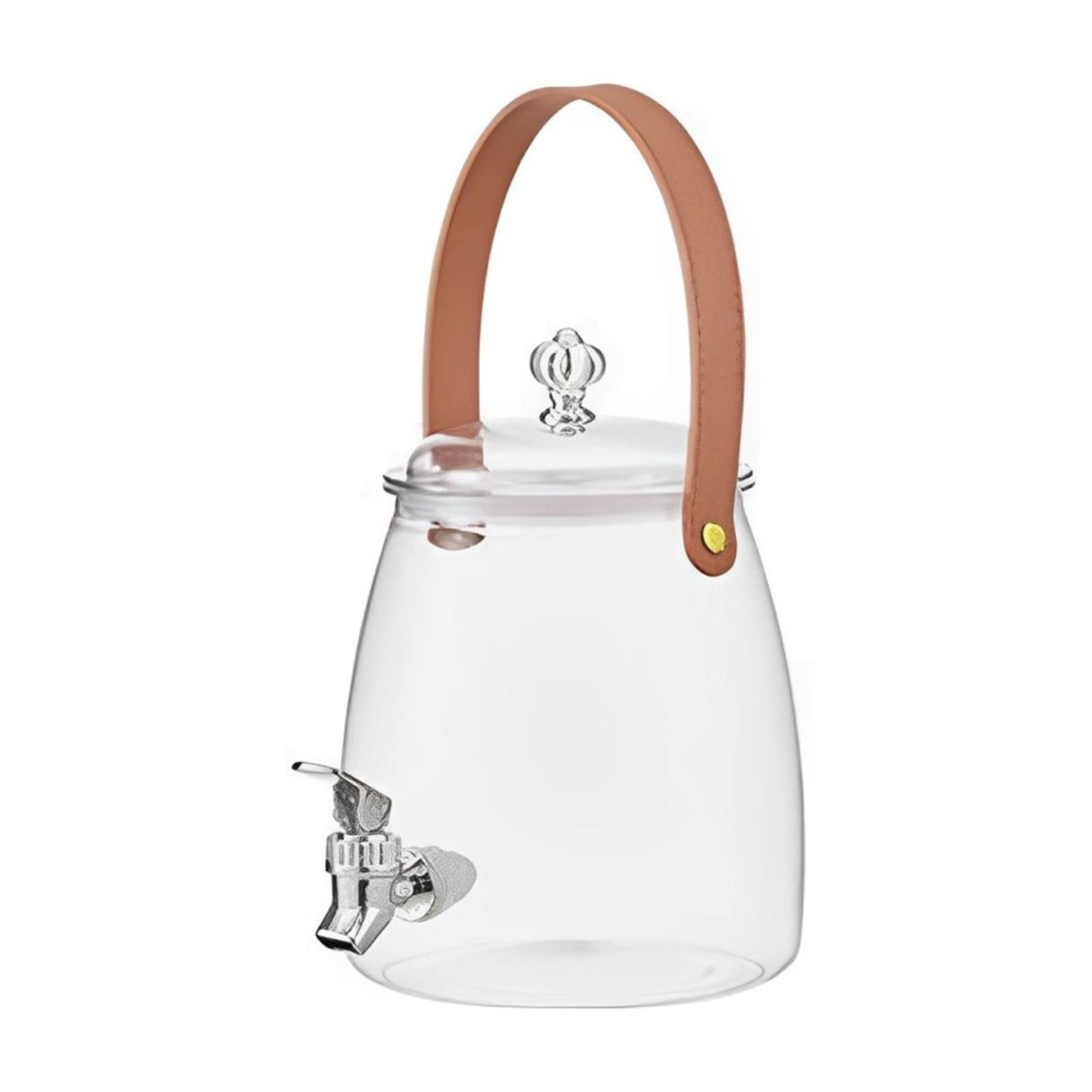 0.8 Gallon Clear Large Capacity Cold Water Kettle with Faucet Beverage ...