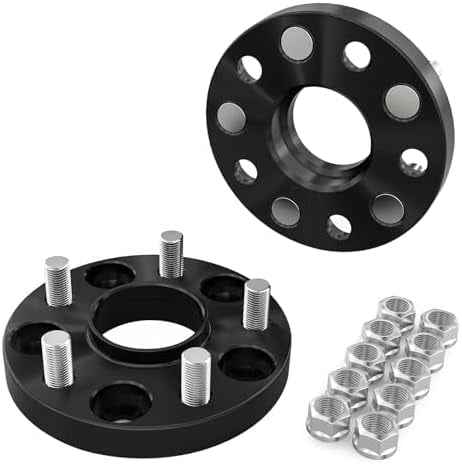 0.8 Inch Forged 5x100 Wheel Spacers,20mm Hubcentric Wheel Spacer CNC ...