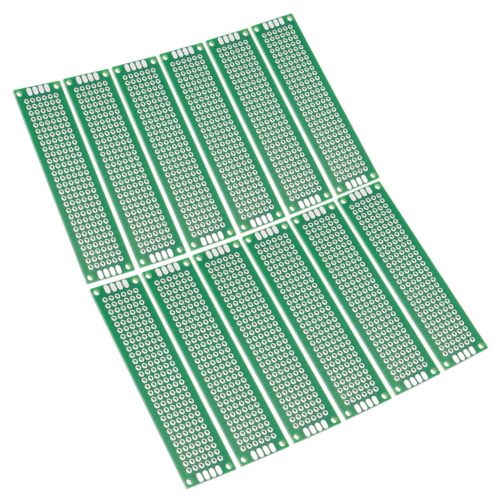 0.8" x 3.1" PCB Board Circuit, 12 Pcs Single Sided Prototype Solder ...