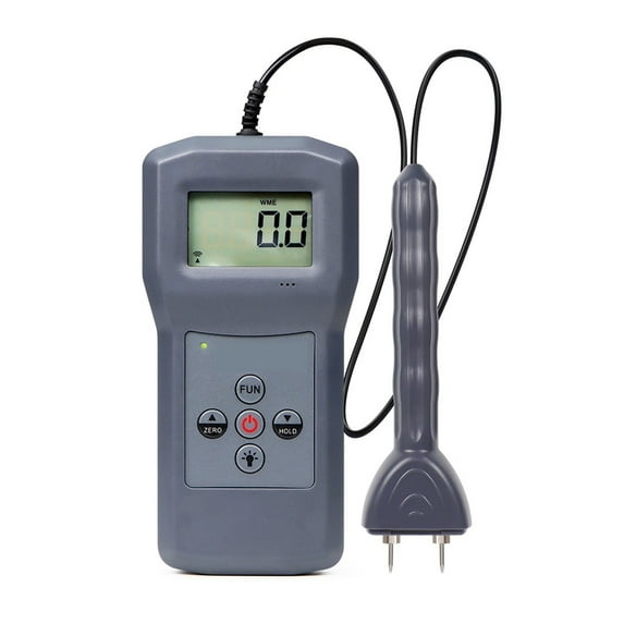 0-80% Wood Moisture Meter Digital Hygrometer Pin Type Humidity Detector ...