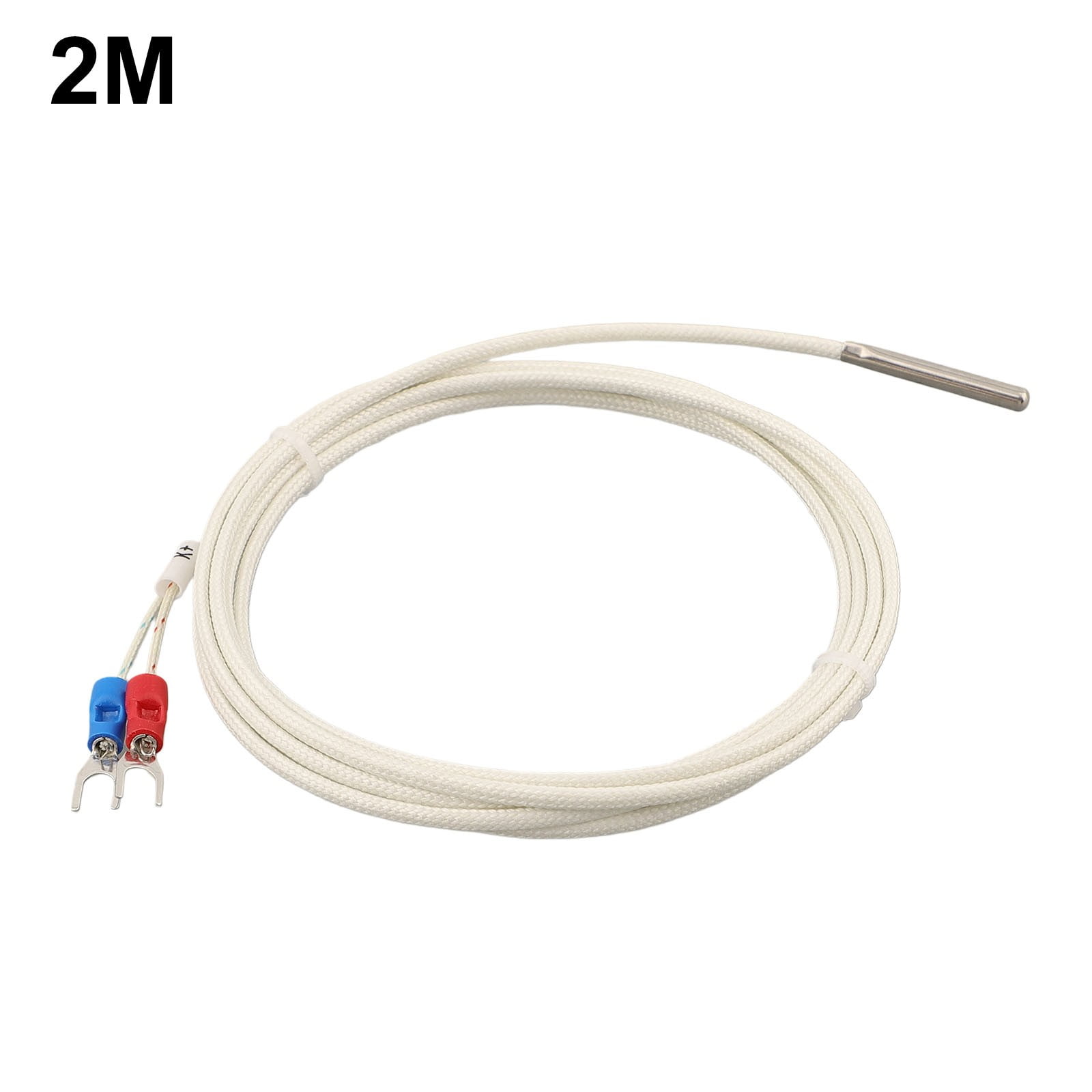 0-800℃ Thermocouple Temperature Controller 1/2/3/4/5M Pt100 Type K Wire ...