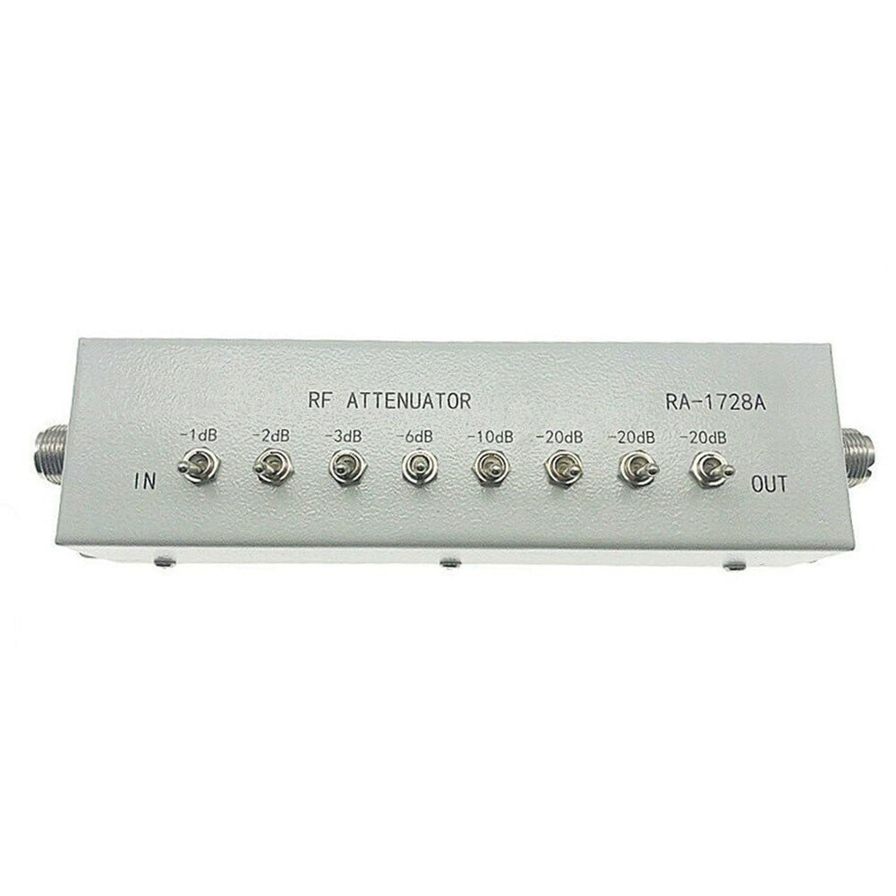 0–82 Db Variable/Step Attenuator 50 Ohm For Amateur Radio Transmitters ...