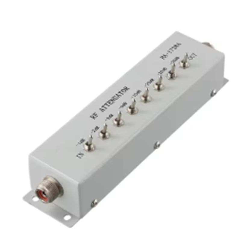 0 - 82DB VARIABLE/ STEP ATTENUATOR 50 OHM for Ham Radio Transmitter 0 ...
