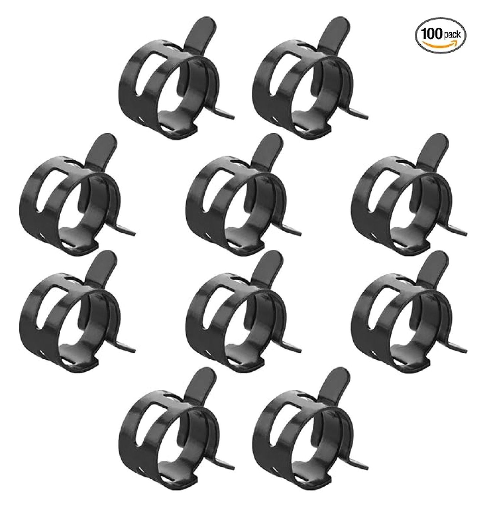 0.83"/21mm ID Constant Tension Band Hose Clamps,Spring Band Type Action ...