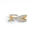 0.85 Carat Oval Cut Diamond Oblique Aurora Wedding Band Ring For Woman ...