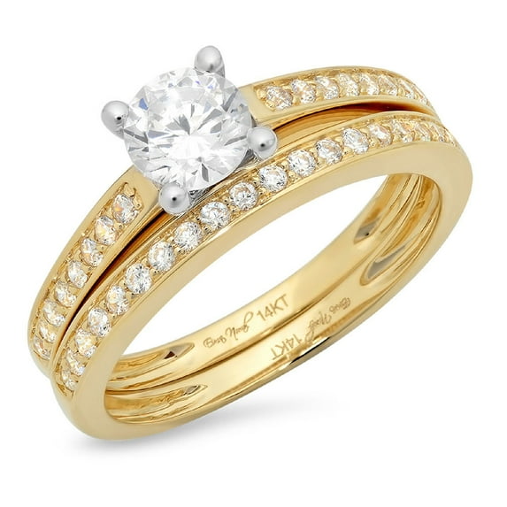 0.85 ct Brilliant Round Cut Real Genuine Natural Diamond SI1-SI2 J-K ...