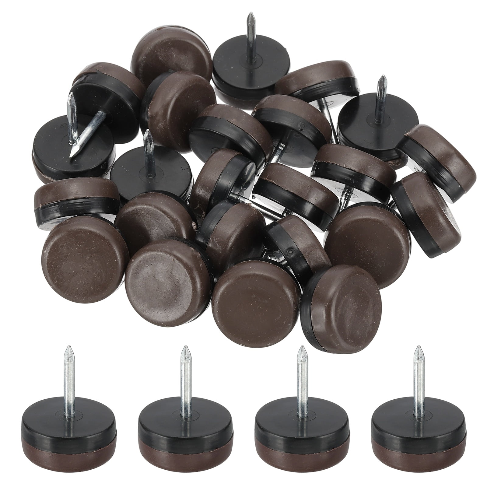 Uxcell Chair Slides Nail on Furniture Glides Chair Leg Floor Protectors ...
