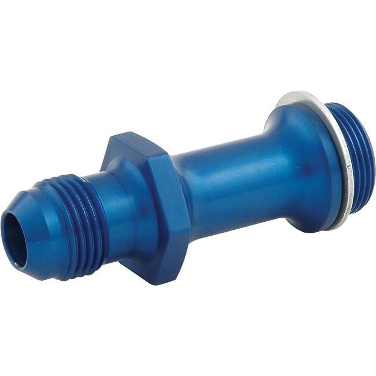 0.87 in.-20 to -8 AN Male Long Aluminum Carburetor Adapter Fitting with ...