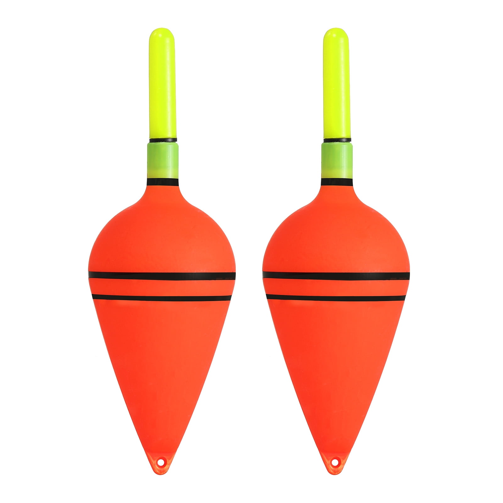 Uxcell 0.88oz Lighted Fishing Slip Bobbers 2 Pack EVA Light Up in Green ...