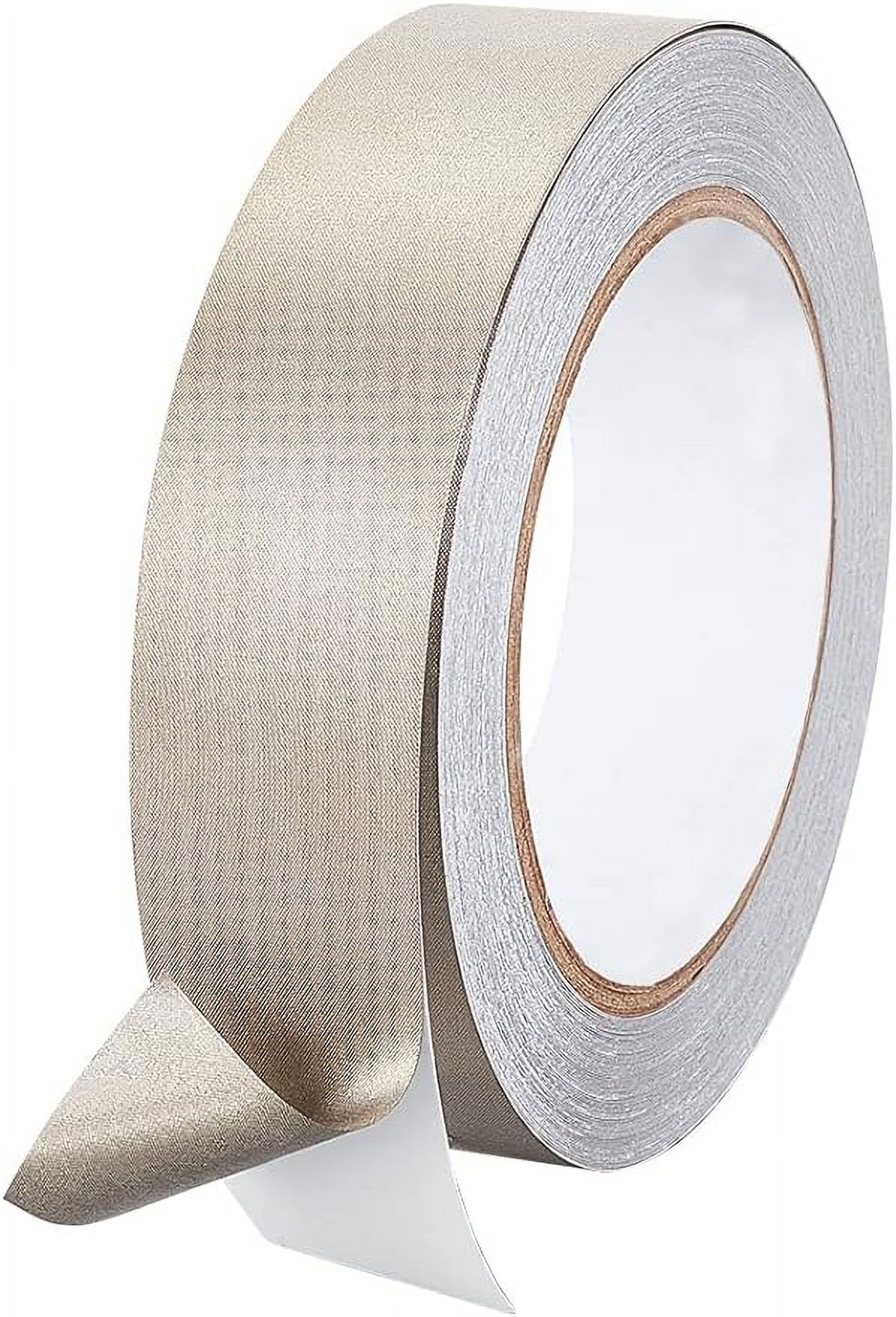 0.8Inch x 65Feet Faraday Cloth Tape Double Conductive RF Fabric Tape ...
