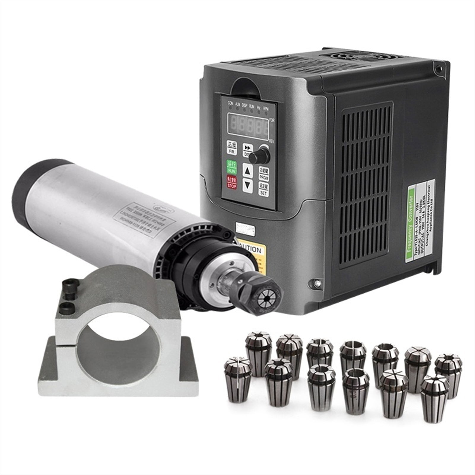 0.8KW CNC Router Spindle Air Cooled Spindle Motor Kit 1.5KW 220 ...