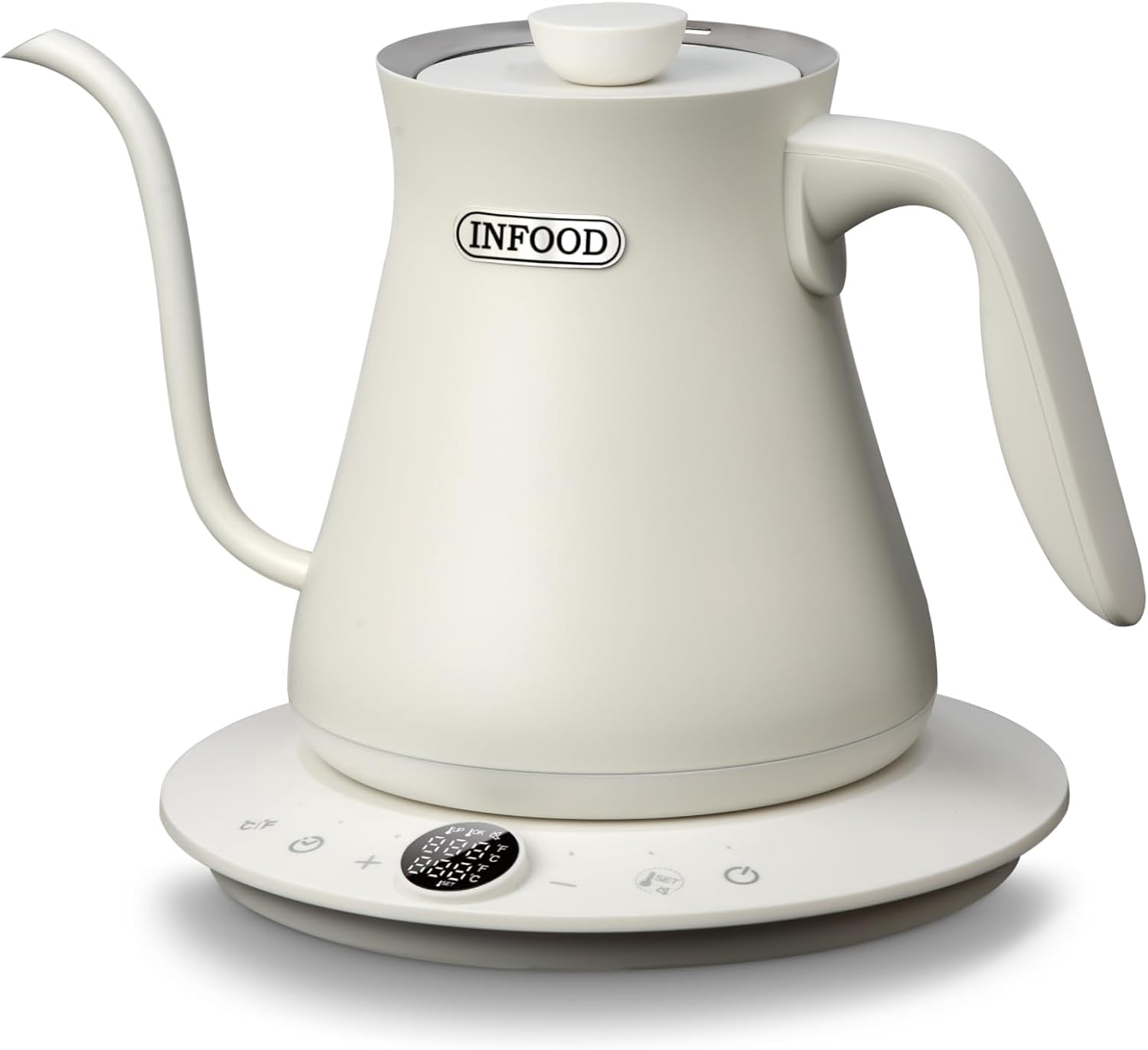 0.8L Gooseneck Electric Kettle, Precise Temperature Control for Pour ...