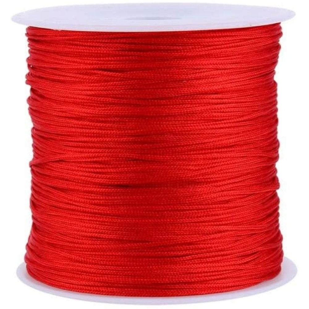 0.8Mm Braided String For Micro-Macrame And Chinese Knotting, Stiff ...