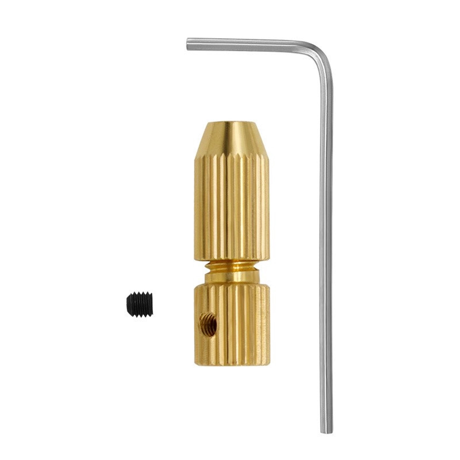 0.8mm-1.5mm Brass Drill Chuck Drill Bit Collet Twist Drill Chuck Set ...