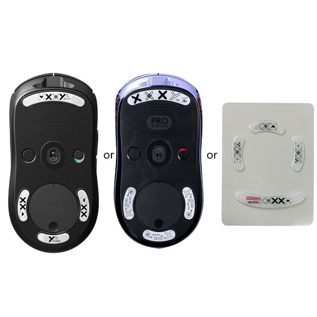0.8mm Glass Mouse Feet Pad Mouse Skates for G Pro X Superlight Mouse ...