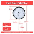 0.8mm Lever Dial Indicator Meter Hour Type Indicator Micrometer Dial ...
