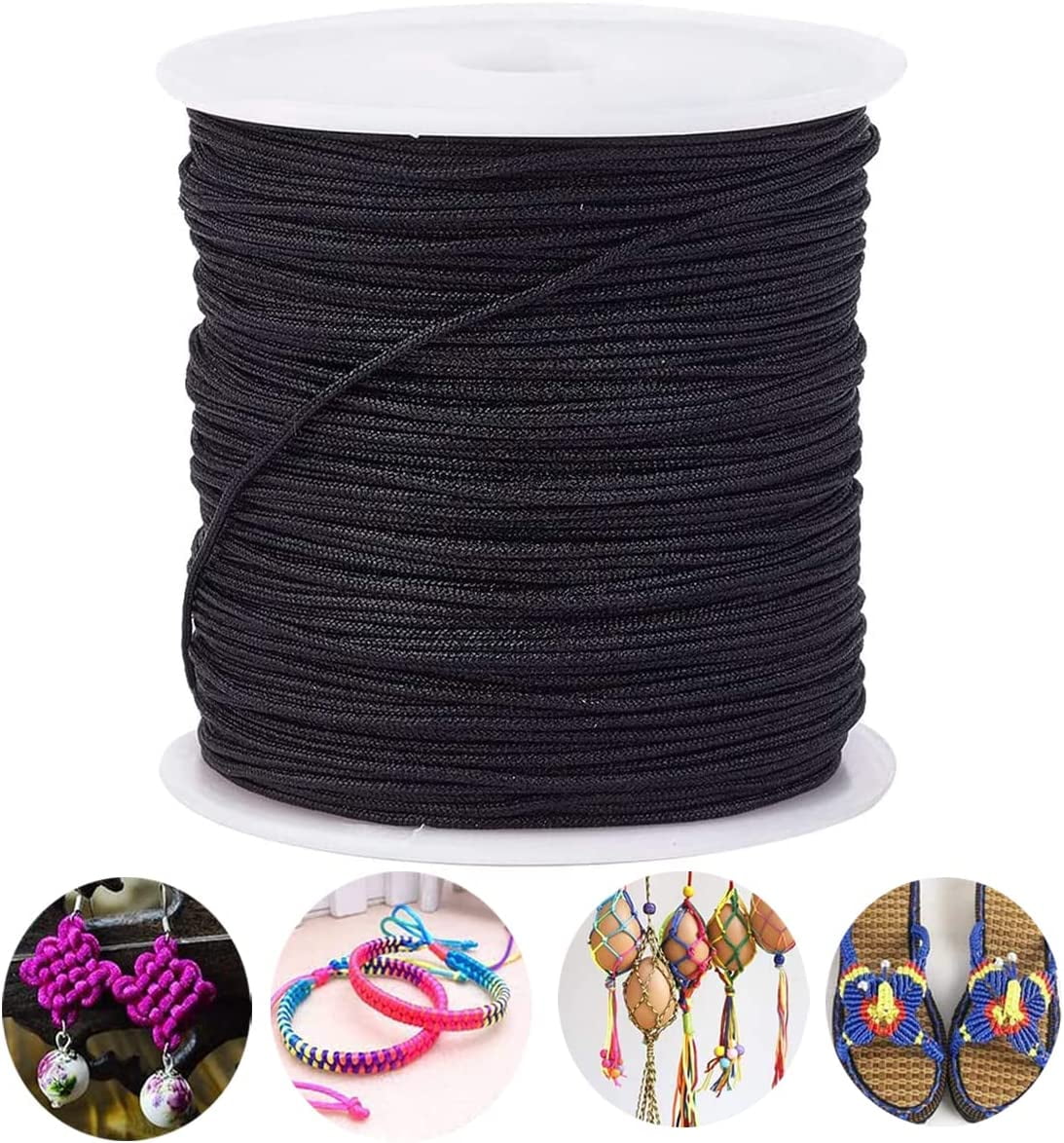 0 8mm Nylon Cord Beading String Thread Chinese Knotting Cord Nylon for ...