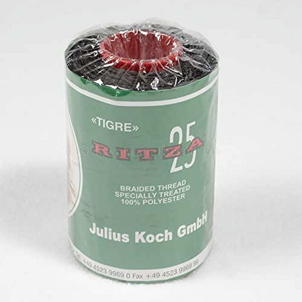 0.8mm Ritza 25 Tiger Thread - Braided Polyester Thread - Waxed for ...