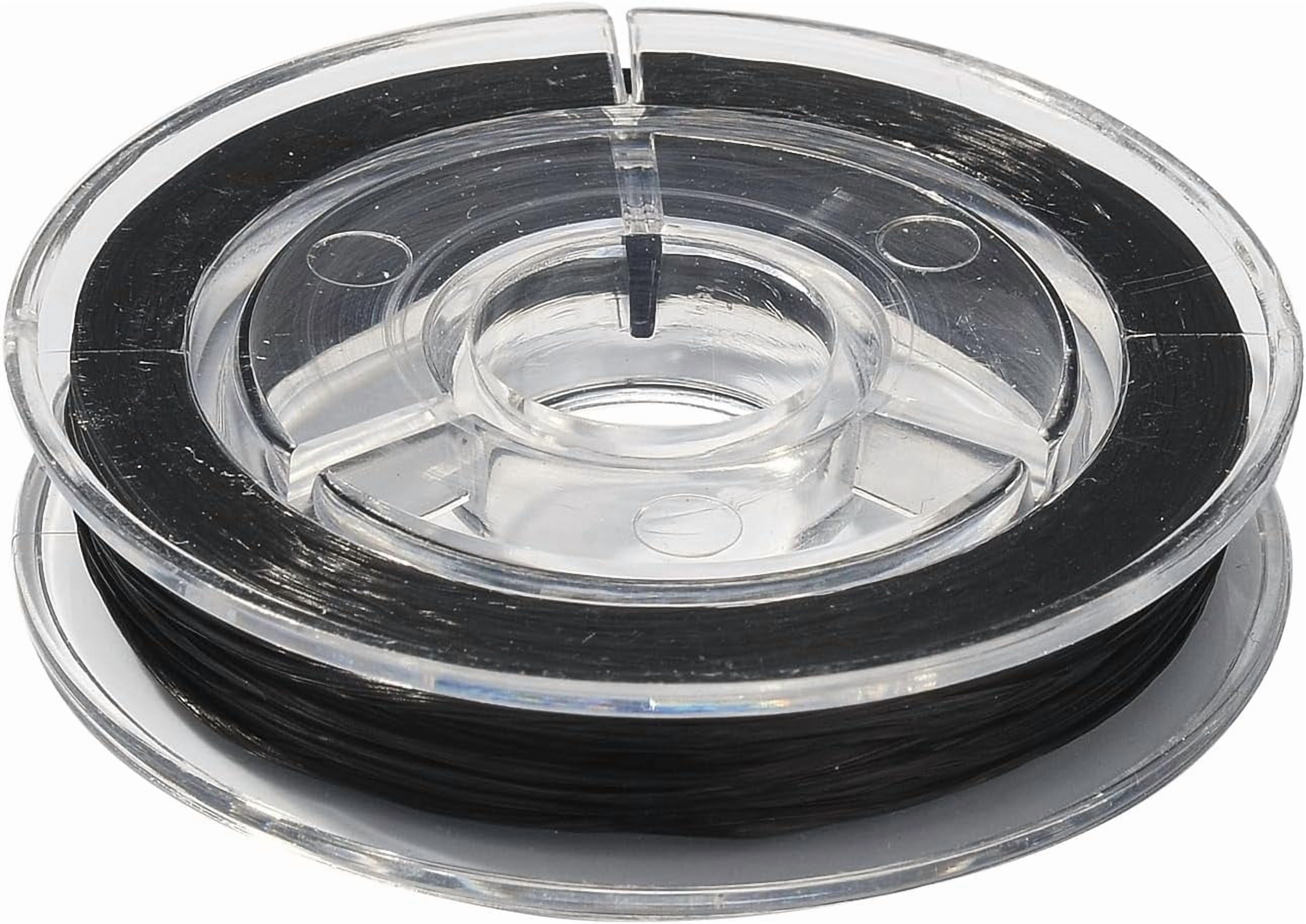 0.8mm Strong Stretchy Beading Elastic Thread Flat Elastic String Black ...