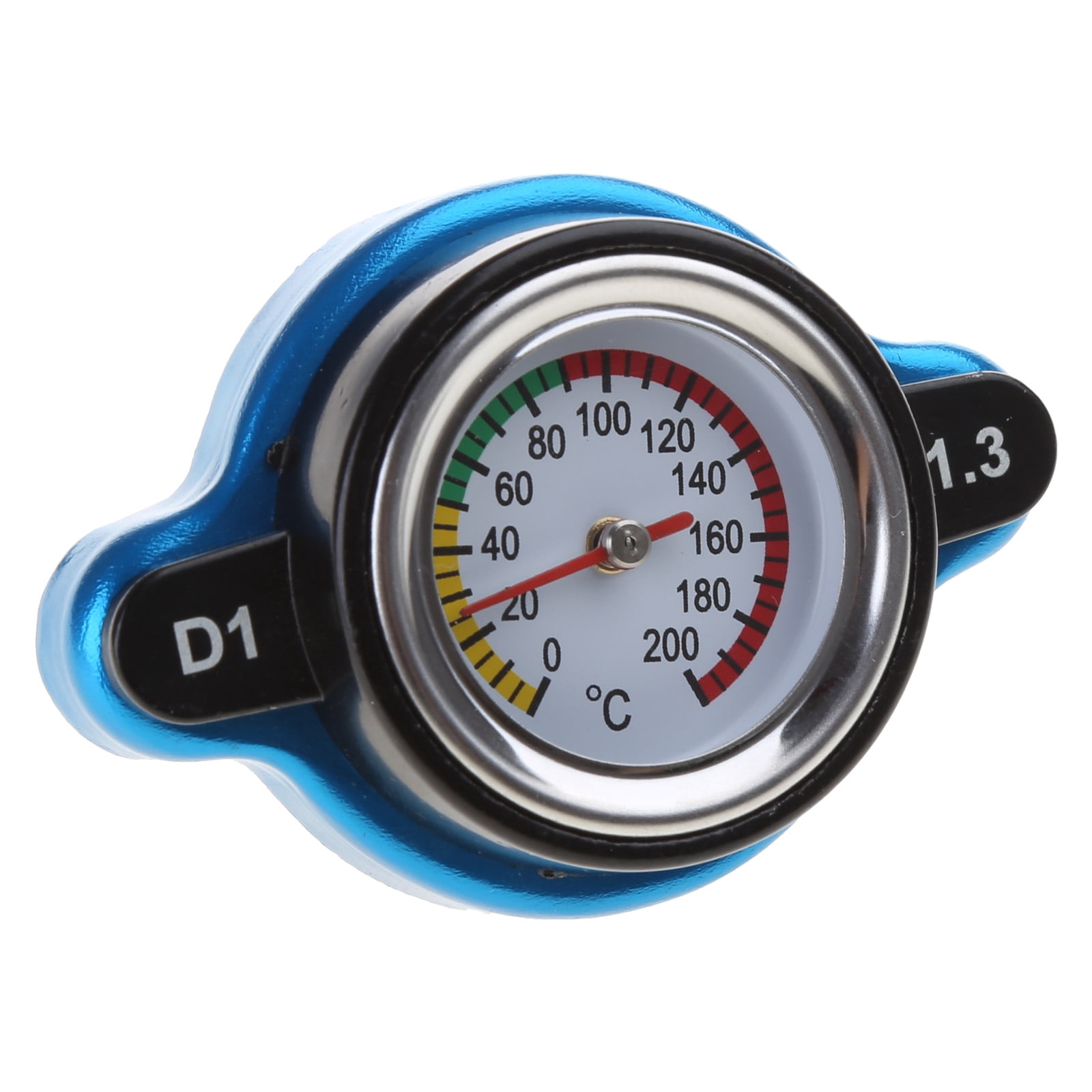 0.9/1.1/1.3bar Car Truck Modification Radiator Cap Temperature Gauge ...
