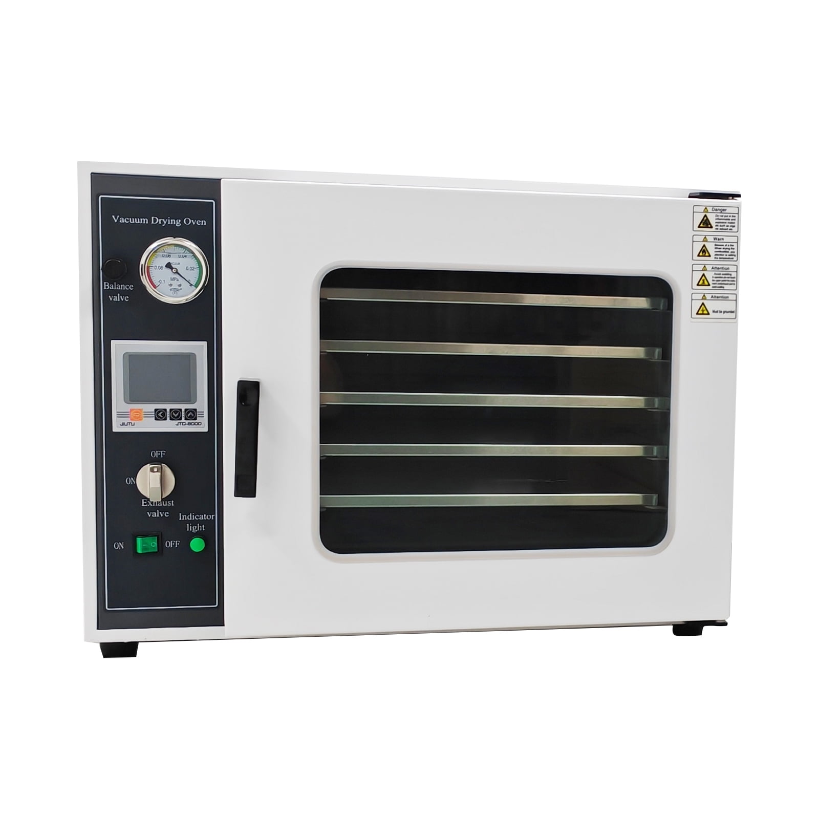 0.9 Cu Ft Digital Vacuum Drying Oven 5 layers Lab Digital Stainless Steel Chamber - Walmart.com