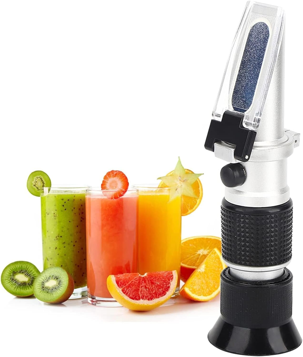 0-90% Brix Meter Refractometer Handheld Sugar Refractometer High ...