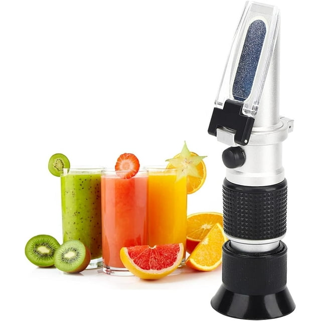 0-90% Brix Meter Refractometer Handheld Sugar Refractometer High ...
