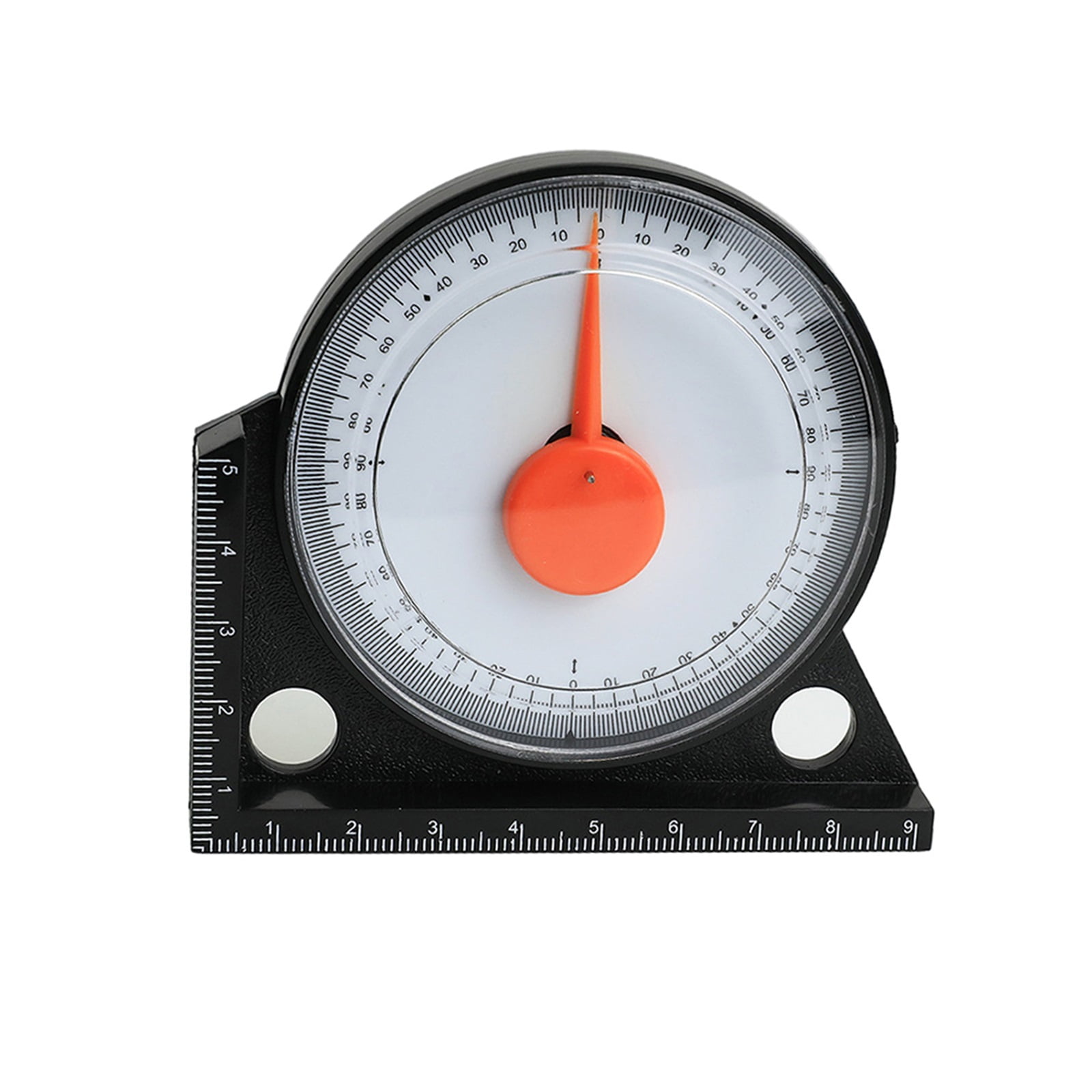 0-90 Degrees Measuring Inclinometer Slope Angle Finder Protractor Tilt ...