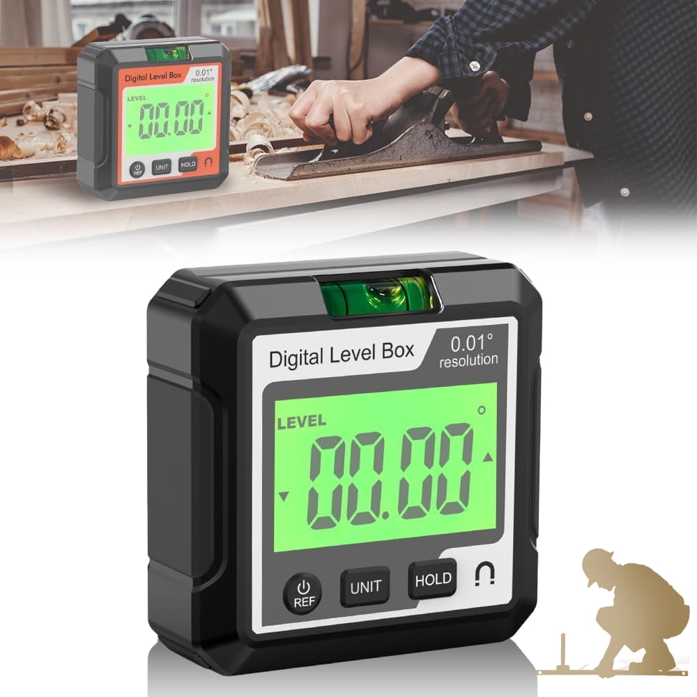 0-90° Digital Angle Finder Level Magnetic Electronic Gauge Inclinometer Protractor Tool, 2025 ...