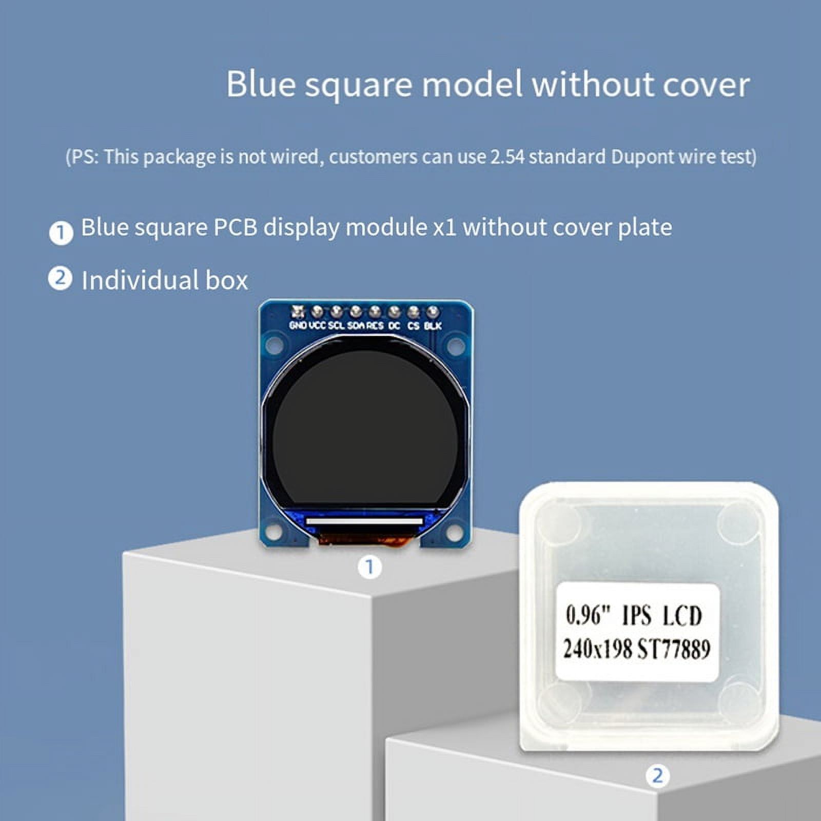 0.96 Inch IPS Color Screen ST7789 Module 65K Colors 240XRGBx198P ...